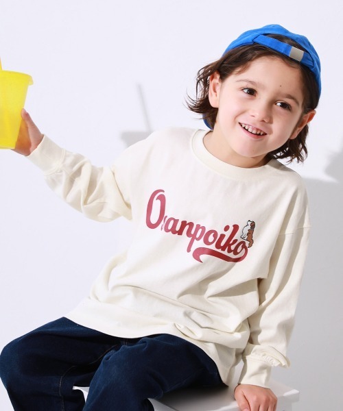 devirock tシャツ 綿100％ デビラボ BIGシルエット プリント袖リブ 長袖Tシャツ キッズ 子供服 男の子 女の子 : ZOZOTOWN Yahoo!店 - 通販 - Yahoo ...