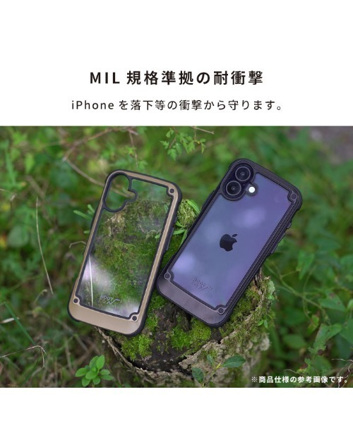 スマホケース iPhone 16/16 Pro 専用 ROOT CO. GRAVITY Shock Resist Tough ＆ Basic Case : 87905598 ...