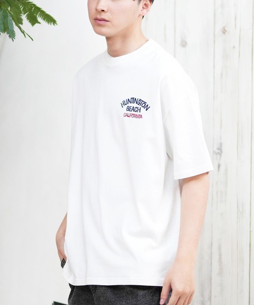 ムラサキスポーツ（MURASAKI SPORTS） tシャツ 「ムラサキスポーツ限定」DEAR LAUREL/ディアローレル Tシャツ 半袖 ワンポイント シンプル CAL PIG EMB ...