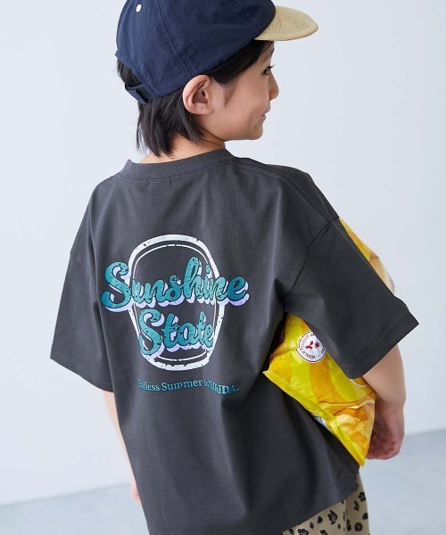 devirock tシャツ 「ひやシャリ」接触冷感 デビラボ BIGシルエット プリント半袖Tシャツ キッズ 子供服 男の子 女の子 : ZOZOTOWN Yahoo!店 - 通販 ...