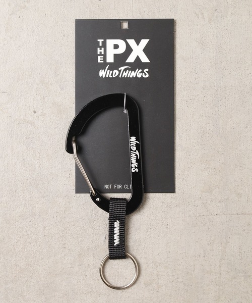 WILD THINGS キーホルダー 「THE PX by WILDTHINGS」CARABINER Ring M : ZOZOTOWN Yahoo!店 - 通販 - Yahoo!ショッピング