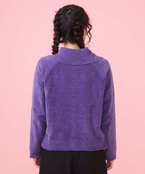 Jocomomola（ホコモモラ） カーディガン Mini CHENILLE ニット