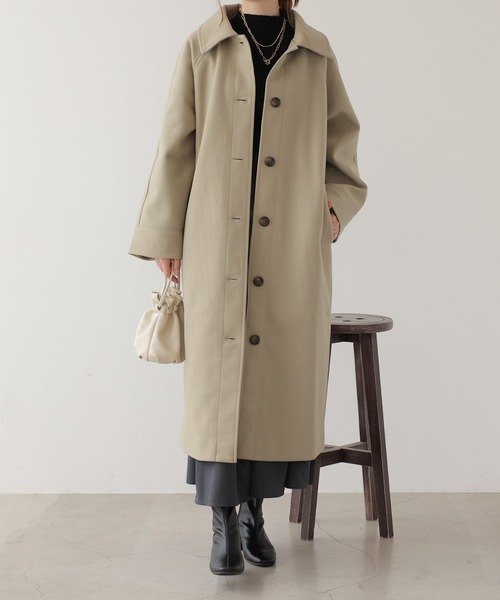 frames RAY CASSIN（フレームスレイカズン） ステンカラーコート FREE グリーン レディース : ZOZOTOWN Yahoo!店 - 通販 - Yahoo!ショッピング