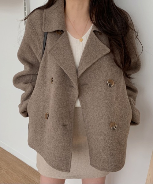 Diosfront コート チェスターコート ショート丈チェスターコート