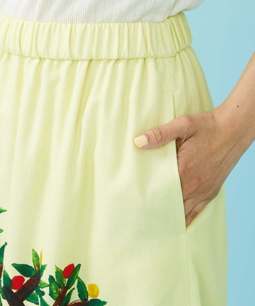 Jocomomola（ホコモモラ） スカート Manzano プリントスカート