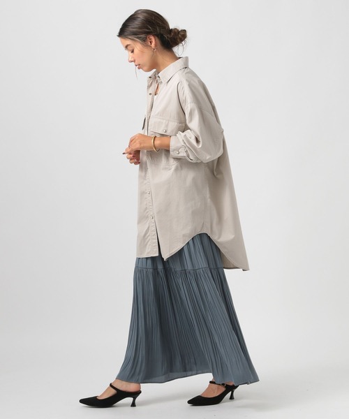 BAYFLOW 「BAYFLOW」 長袖シャツ X-SMALL ライトグレー レディース : ZOZOTOWN Yahoo!店 - 通販 - Yahoo!ショッピング