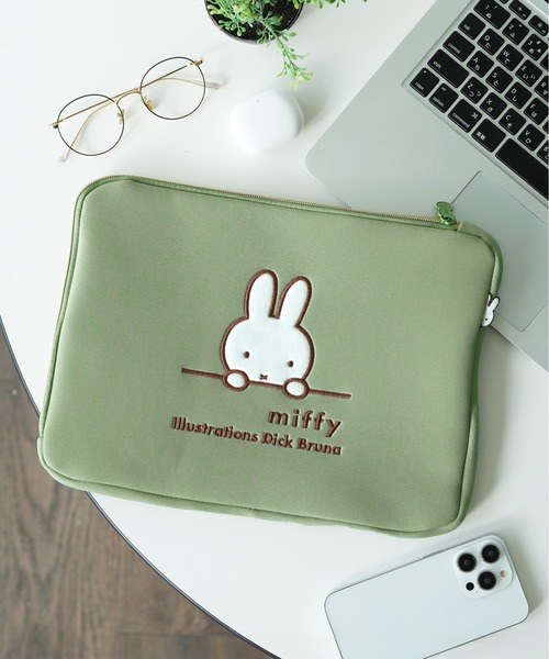 Miffy タブレットケース 「miffy/ミッフィー」 A4/14inch対応 PC/iPadケース 刺繍フラットポーチ : ZOZOTOWN Yahoo!店 - 通販 - Yahoo!ショッピング