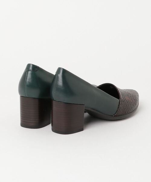 Yahoo!オークション - 「ECCO」 パンプス 38 グリーン レディース