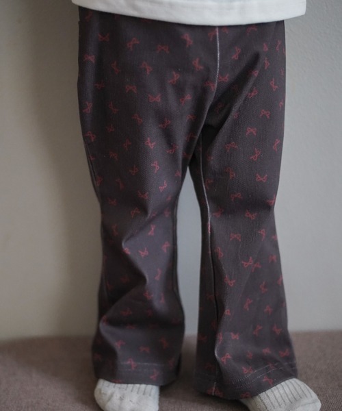 aBity select（アビティセレクト） パンツ 「aBity select./アビティセレクト」総柄フレアロングパンツ キッズ 子供服 ...