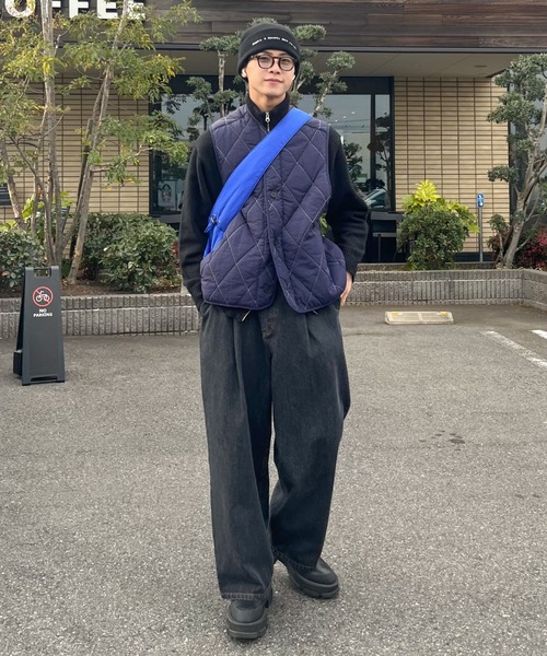 Yahoo!オークション - 「SINSS」 ベスト MEDIUM ブラック メンズ