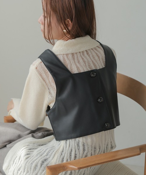 BAB 「Bab」 ベスト M ブラック レディース : ZOZOTOWN Yahoo!店 - 通販 - Yahoo!ショッピング