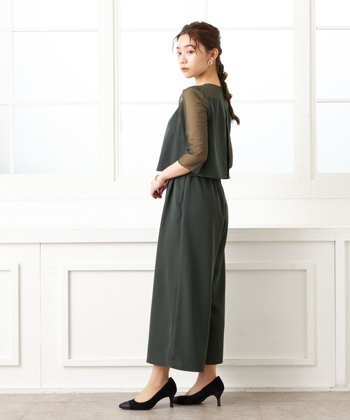 Yahoo!オークション - 「AIMER」 オールインワン SMALL カーキ レディ...