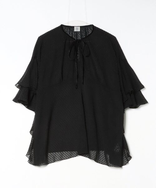 IENA LA BOUCLE 「IENA BOUCLE」 半袖ブラウス FREE ブラック レディース : ZOZOTOWN Yahoo!店 - 通販 - Yahoo!ショッピング