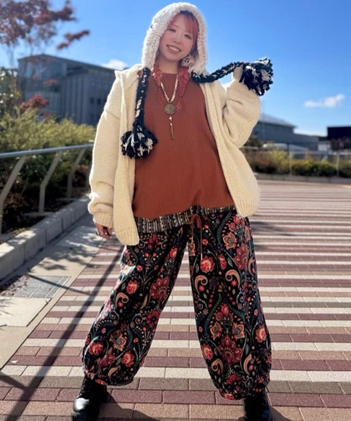 チャイハネ（CAYHANE） パンツ 「チャイハネ」Amina×grn パタフリMEN'S