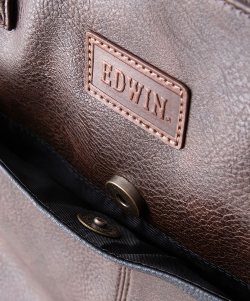 EDWIN トートバッグ 「EDWIN/エドウィン」別注PUトートバッグ ビジネス カジュアル 開口部ファスナー メンズ レディース : ZOZOTOWN Yahoo!店 - 通販 ...