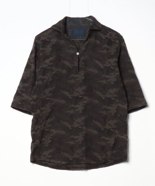 junhashimoto 「junhashimoto」 カモフラージュ半袖シャツ M グリーン メンズ : ZOZOTOWN Yahoo!店 - 通販 - Yahoo!ショッピング