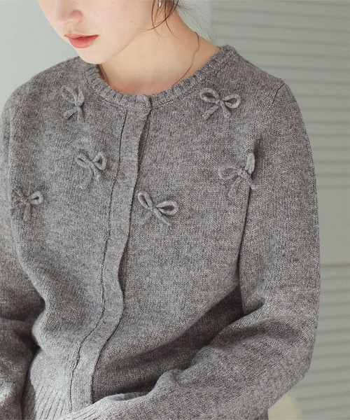 titivate 「titivate」 ニットカーディガン FREE グレー レディース : ZOZOTOWN Yahoo!店 - 通販 - Yahoo!ショッピング