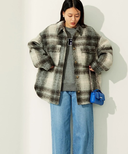 アウター CPOツイードジャケット :68479607:ZOZOTOWN Yahoo!店 - 通販 - Yahoo!ショッピング