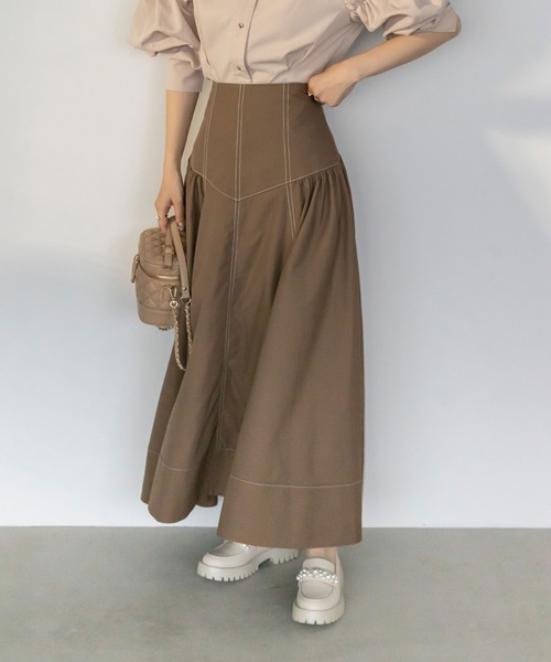 RANDA（ランダ） フレアスカート 0 ブラウン レディース : ZOZOTOWN Yahoo!店 - 通販 - Yahoo!ショッピング