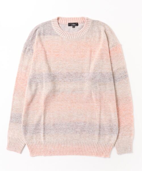 ニット gradation crew neck sweater/グラデーション クルーネック ニット :77432608:ZOZOTOWN ...