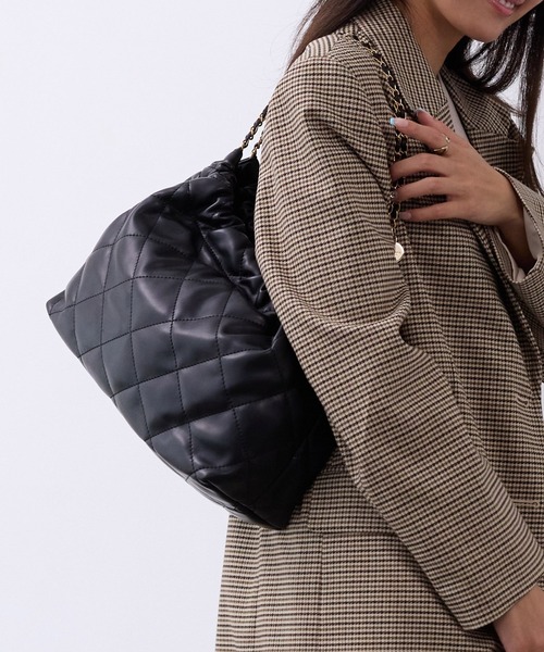 TREASURE TOPKAPI ショルダーバッグ バッグ 「TREASURE TOPKAPI」キルティング チェーン ショルダー レディース : ZOZOTOWN Yahoo!店 - 通販 ...