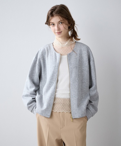 LE SOUK HOLIDAY ブルゾン アウター 「2025年春夏」ノーカラージップブルゾン レディース : ZOZOTOWN Yahoo!店 - 通販 - Yahoo!ショッピング