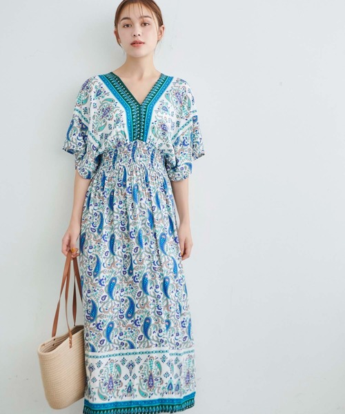 Edit Sheen 「Edit Sheen」 半袖ワンピース M ブルー レディース : ZOZOTOWN Yahoo!店 - 通販 - Yahoo!ショッピング