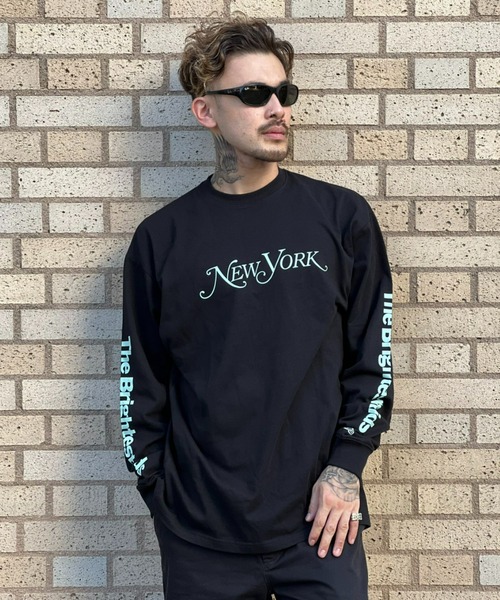 NEW ERA tシャツ 「NEW ERA」LS OS CT TEE NEWYORK MAGAZINE ARM LOGO メンズ レディース ...