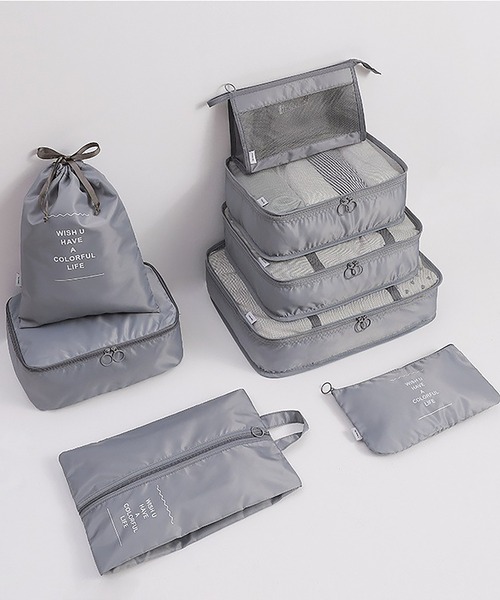 SETUP7 ポーチ 「SETUP7」トラベルポーチ8点セット SCCH419 レディース メンズ : ZOZOTOWN Yahoo!店 - 通販 - Yahoo!ショッピング