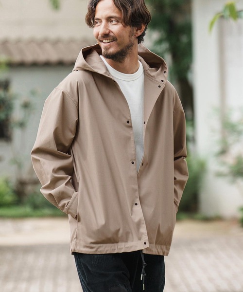 CAMBIO（カンビオ） シャツ ms5719-Dobby Twill Hooded Shirts