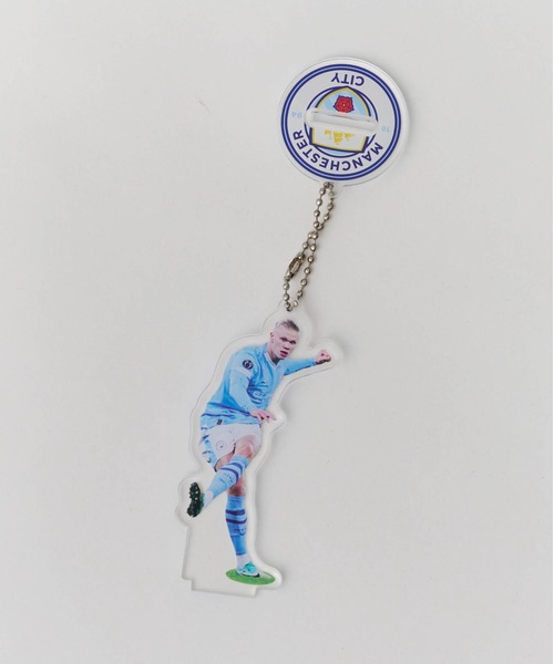 キーホルダー MANCHESTER CITY Players Acrylic Stand Keychain / マンチェスターシティ ...