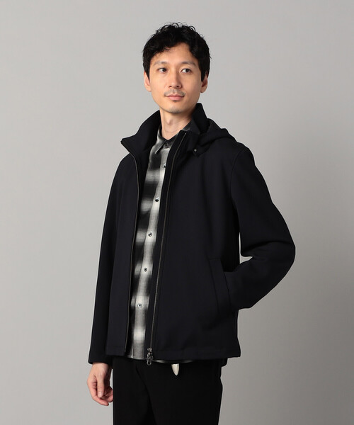 コムサ・メン（COMME CA MEN）/ダウンファブリック フード着脱 ブルゾン COMME CA MEN（コムサメン） ブルゾン アウター ダウンファブリック