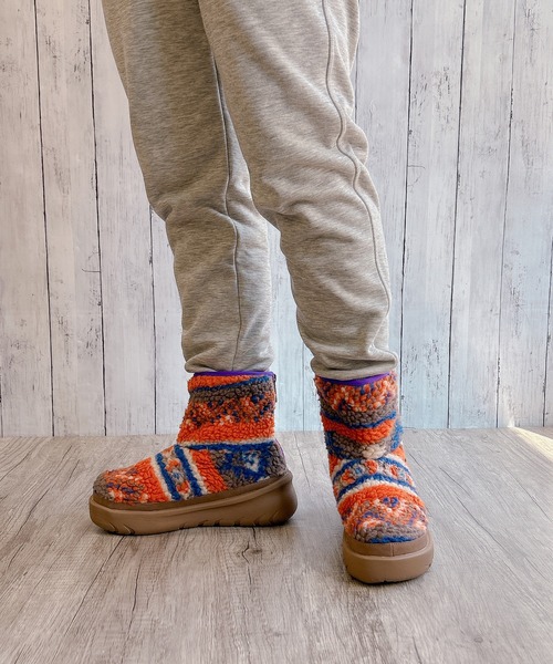 Rin clover ブーツ 厚底 モコモコあたたか バックファスナー ショートブーツ レディース : ZOZOTOWN Yahoo!店 - 通販 - Yahoo!ショッピング