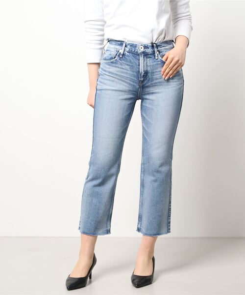 Yahoo!オークション - 「IENA」 「upperhights」加工デニムパンツ 23 ...