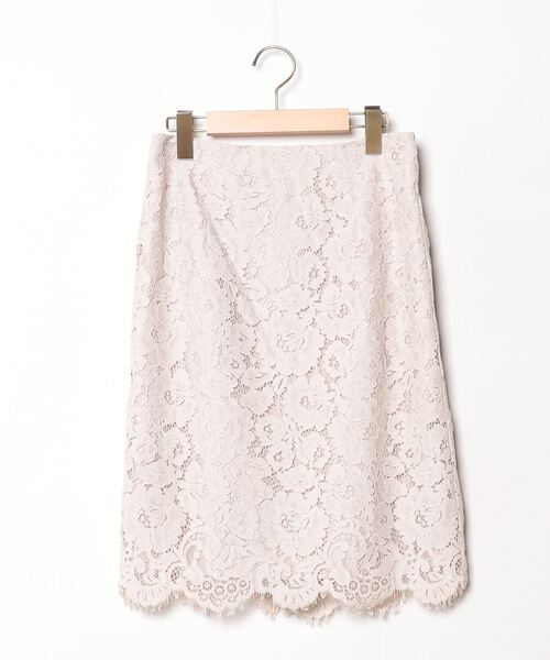 NATURAL BEAUTY BASIC 「NATURAL BASIC」 レーススカート M ベージュ レディース : ZOZOTOWN Yahoo!店 - 通販 - Yahoo!ショッピング