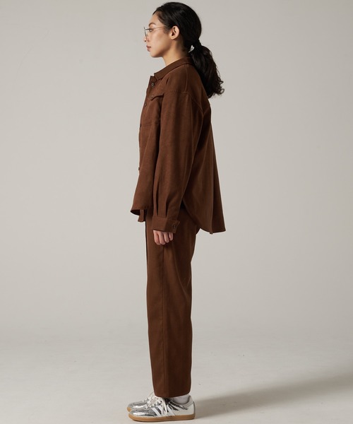 未使用品 クラネ CLANE タグ付き ワイド タック ハイウエスト パンツ