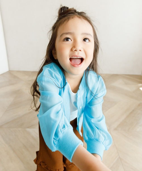 MAKE YOUR DAY カーディガン シアーサマーカーディガン80〜140cm キッズ : ZOZOTOWN Yahoo!店 - 通販 - Yahoo!ショッピング