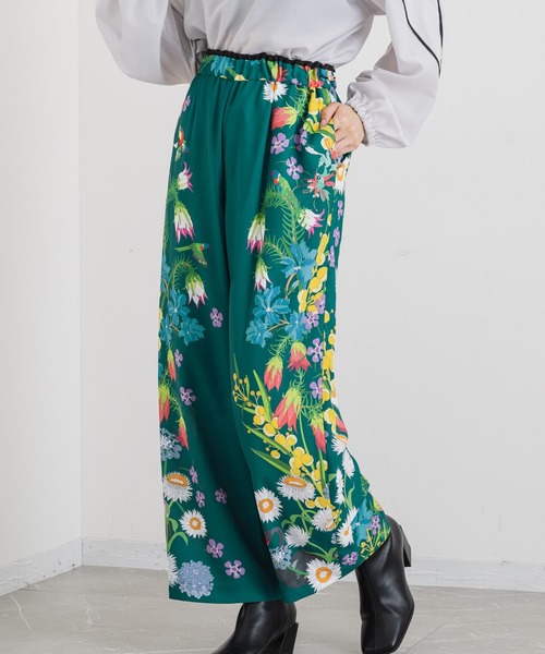 KATHARINE ROSS パンツ 「KATHARINE ROSS」「serihanoコラボ」ネイティブフラワープリントパンツ レディース : ZOZOTOWN Yahoo!店 - 通販 ...
