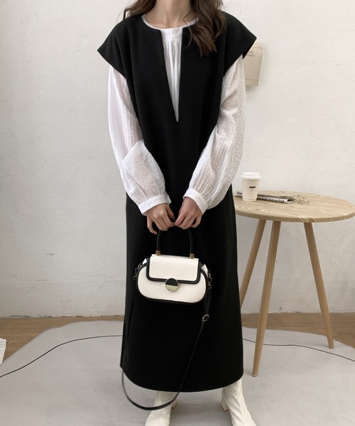 ECLIN 「ECLIN」 ノースリーブワンピース FREE ブラック レディース : ZOZOTOWN Yahoo!店 - 通販 - Yahoo!ショッピング