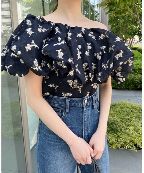 Yahoo!オークション - 「SNIDEL」 半袖ブラウス ONE SIZE ピンク レデ...