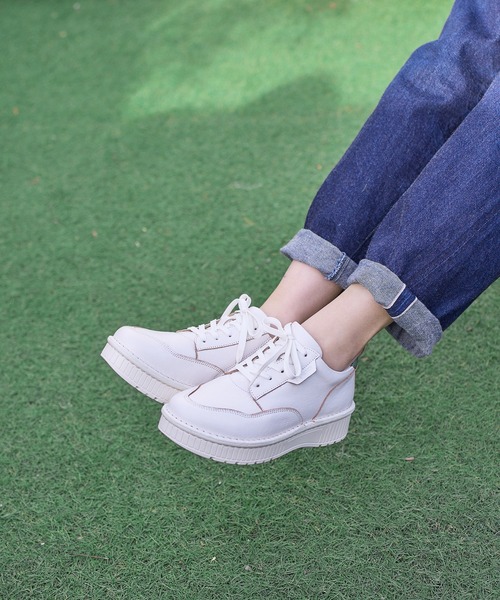 ing スニーカー 「サスティナブル」厚底レースアップスニーカー レディース : ZOZOTOWN Yahoo!店 - 通販 - Yahoo!ショッピング