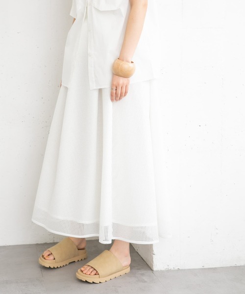 KBF 「KBF」 フレアスカート ONE オフホワイト レディース : ZOZOTOWN Yahoo!店 - 通販 - Yahoo!ショッピング