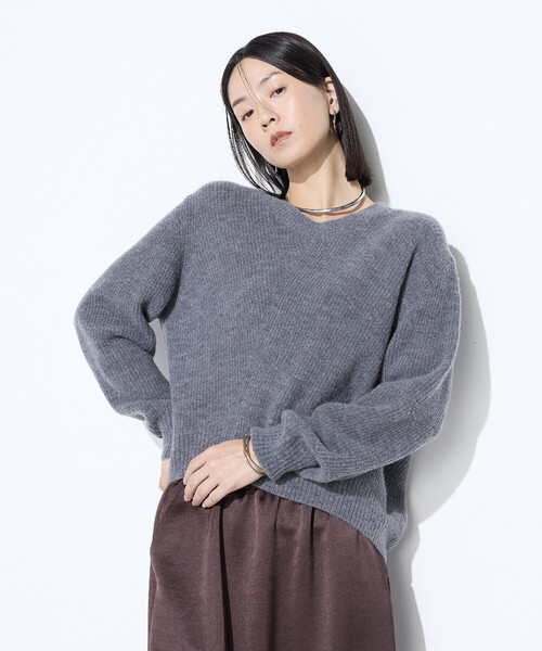 Gabardine K.T（ギャバジンK.T） ニット セーター ウールタムヤーン