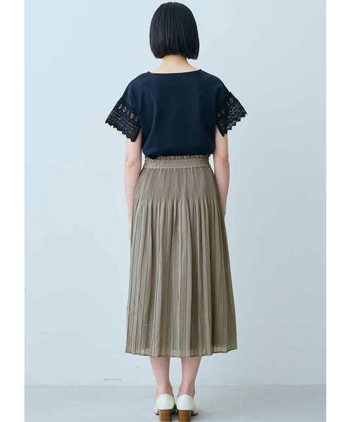 IEDIT スカート IEDIT 上品軽やかな デザインプリーツのすっきり見えスカート : ZOZOTOWN Yahoo!店 - 通販 - Yahoo!ショッピング