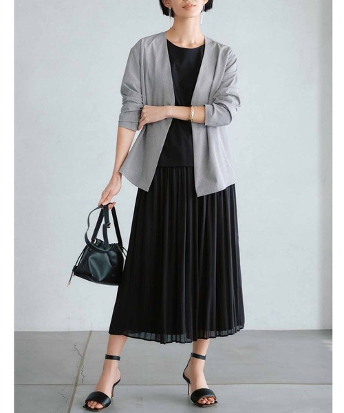 IEDIT スカート IEDIT 上品軽やかな デザインプリーツのすっきり見えスカート : ZOZOTOWN Yahoo!店 - 通販 - Yahoo!ショッピング