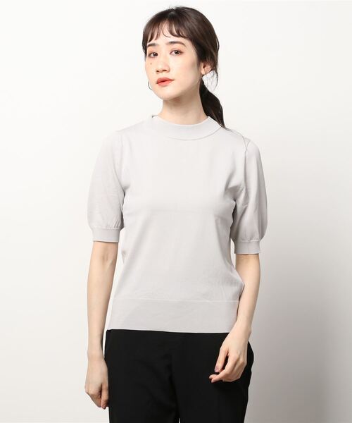 SUIT SELECT 「SUIT SELECT」 半袖ニット S ライトグレー レディース : ZOZOTOWN Yahoo!店 - 通販 - Yahoo!ショッピング