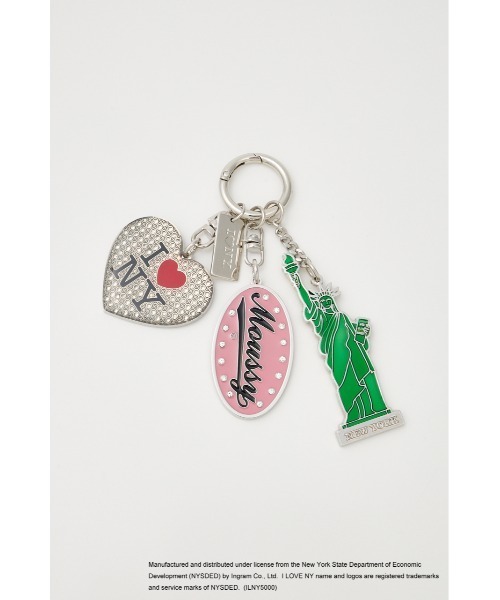 MOUSSY キーホルダー I LOVE NY MULTI CHARM キーチェーン : ZOZOTOWN Yahoo!店 - 通販 - Yahoo!ショッピング