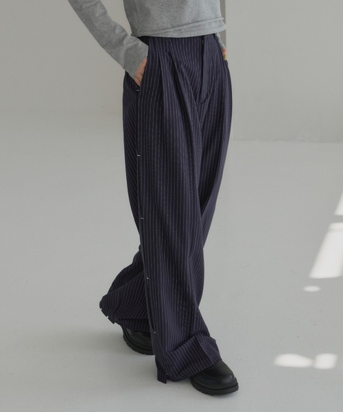 haek 「haek」 パンツ SMALL ネイビー レディース : ZOZOTOWN Yahoo!店 - 通販 - Yahoo!ショッピング