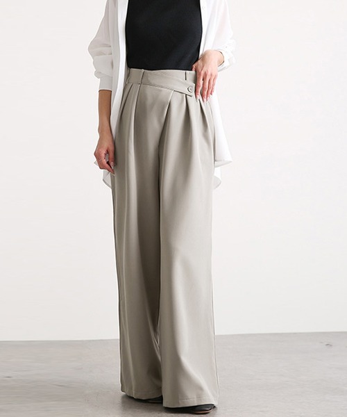 Yahoo!オークション - 「SETUP7」 パンツ FREE グリーン レディース