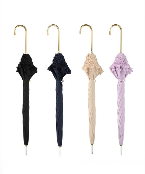 nifty colors 傘 「nifty colors」new basic umbrella フリル58 1641 レディース ...